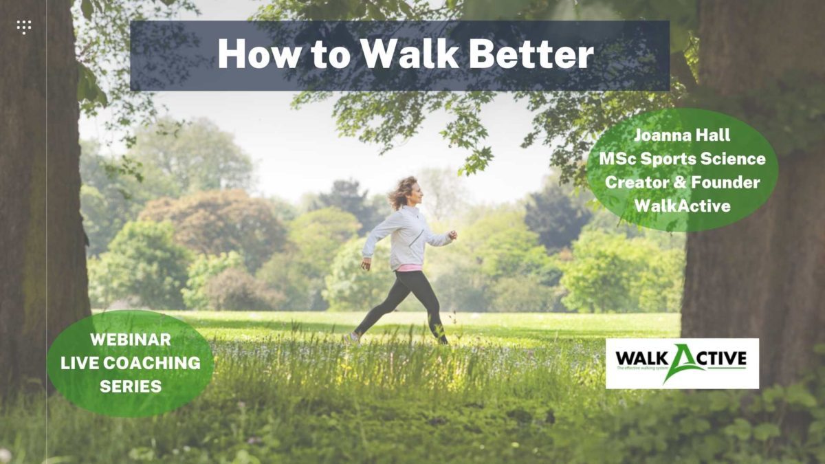Webinar – WalkActive with Joanna Hall